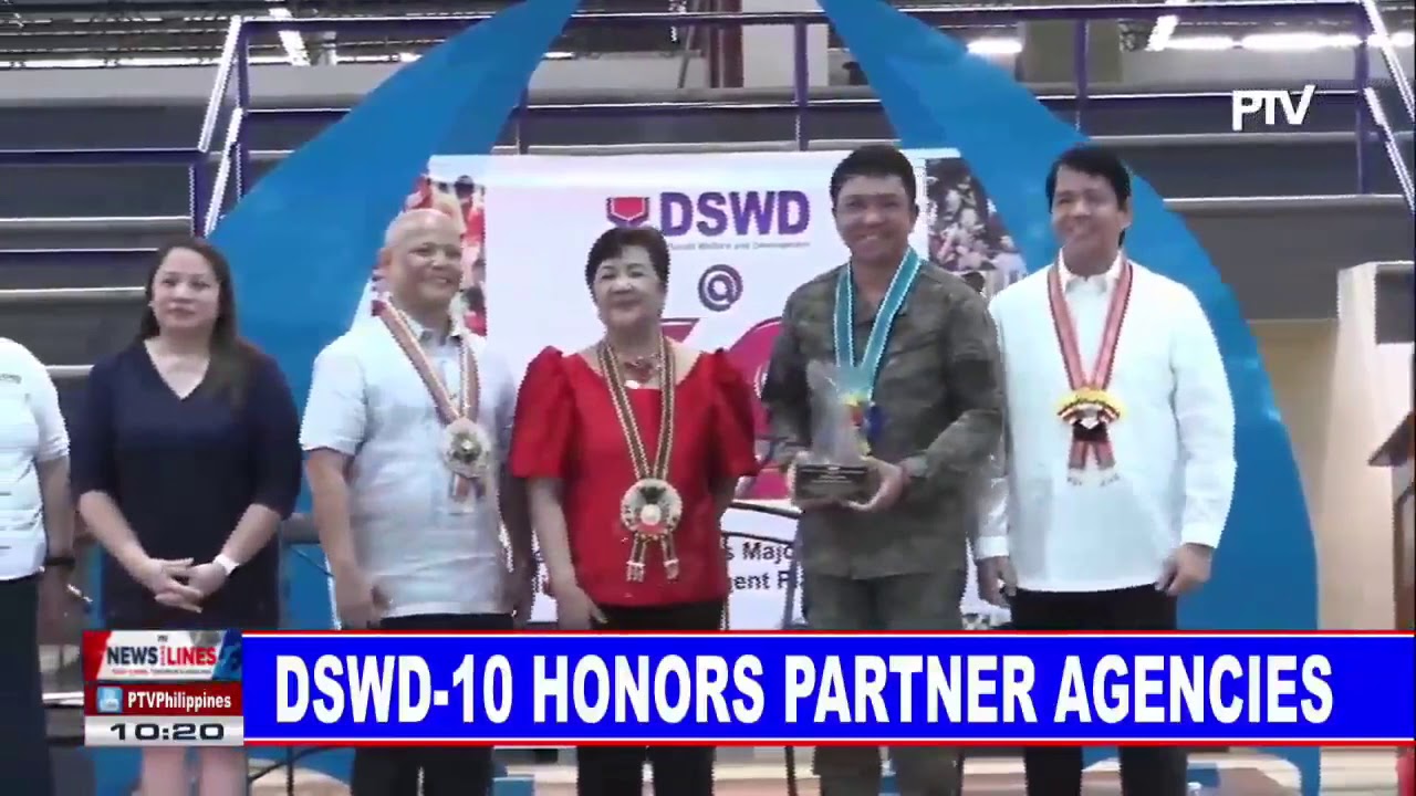 DSWD-10 honors partner agencies - YouTube