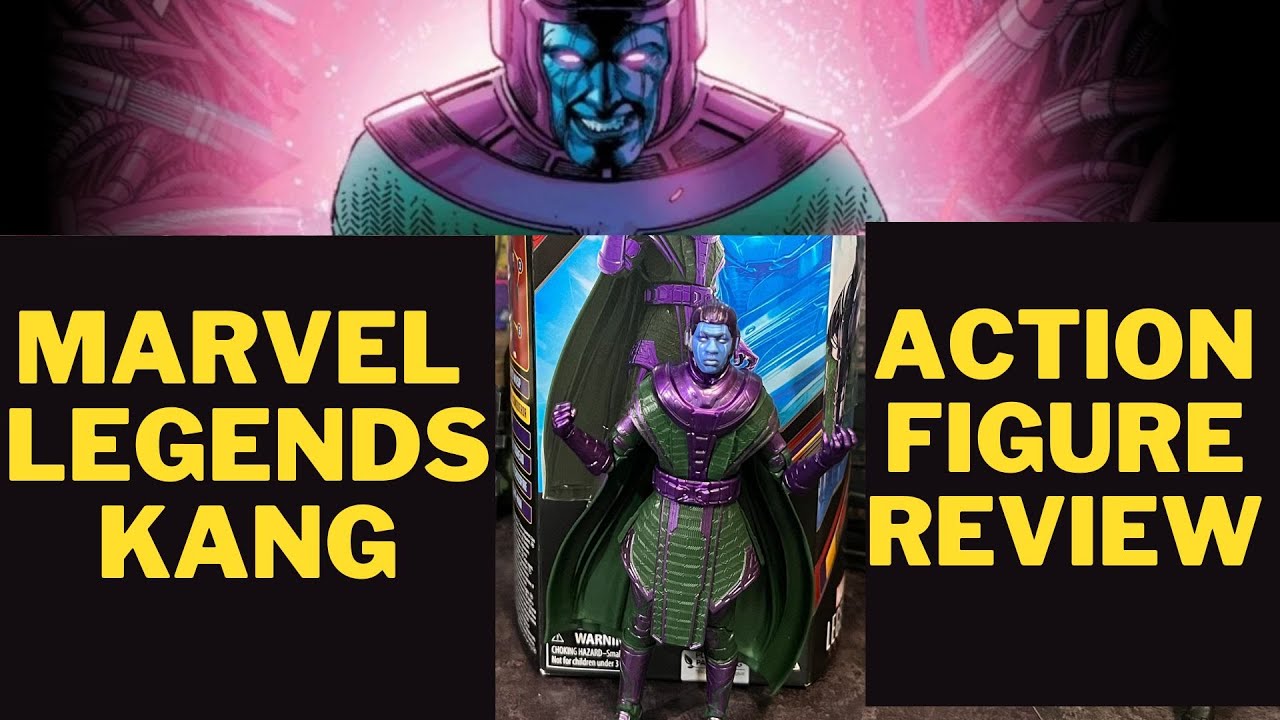 KANG THE CONQUEROR from Marvel Legends ...Quantum-mania Action Figure ...