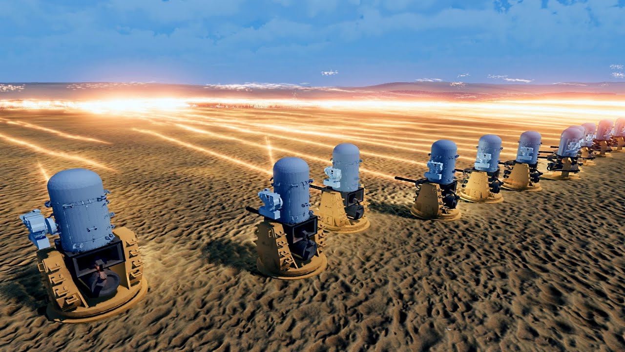 100 PHALANX CIWS VS 2 MILLION ZOMBIES - UEBS 2 - YouTube