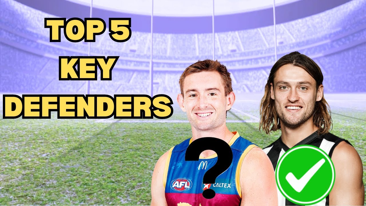 Top 5 Best AFL Key Defenders Right Now - YouTube