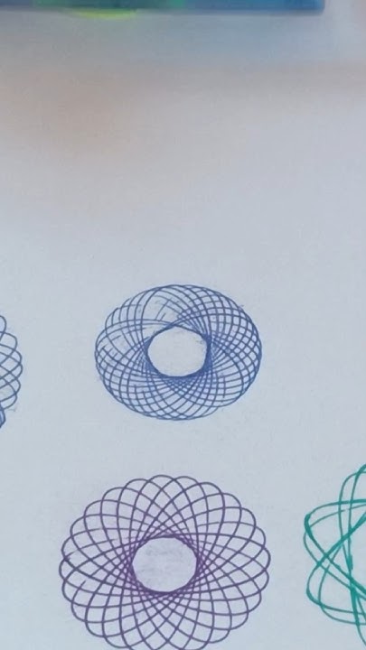 Spirograph easy design 62 - YouTube