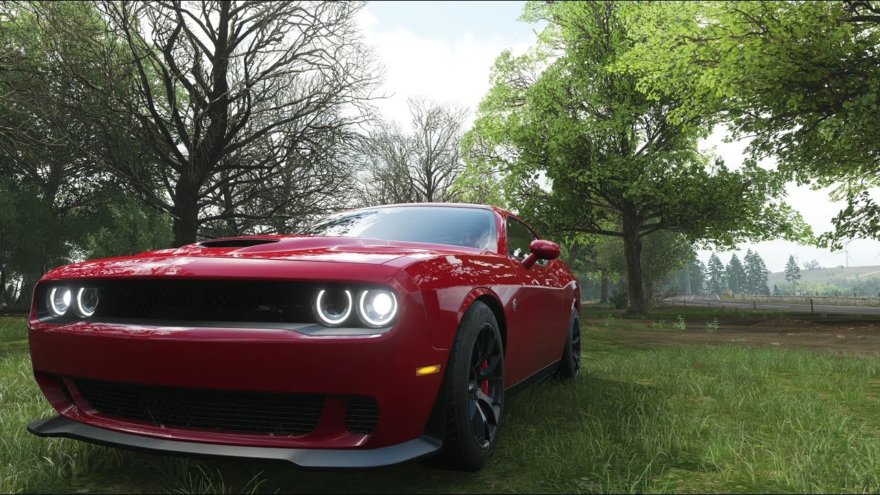 Dodge Challanger Hellcat SRT Forza Horizon 4 4K60 gameplay - YouTube