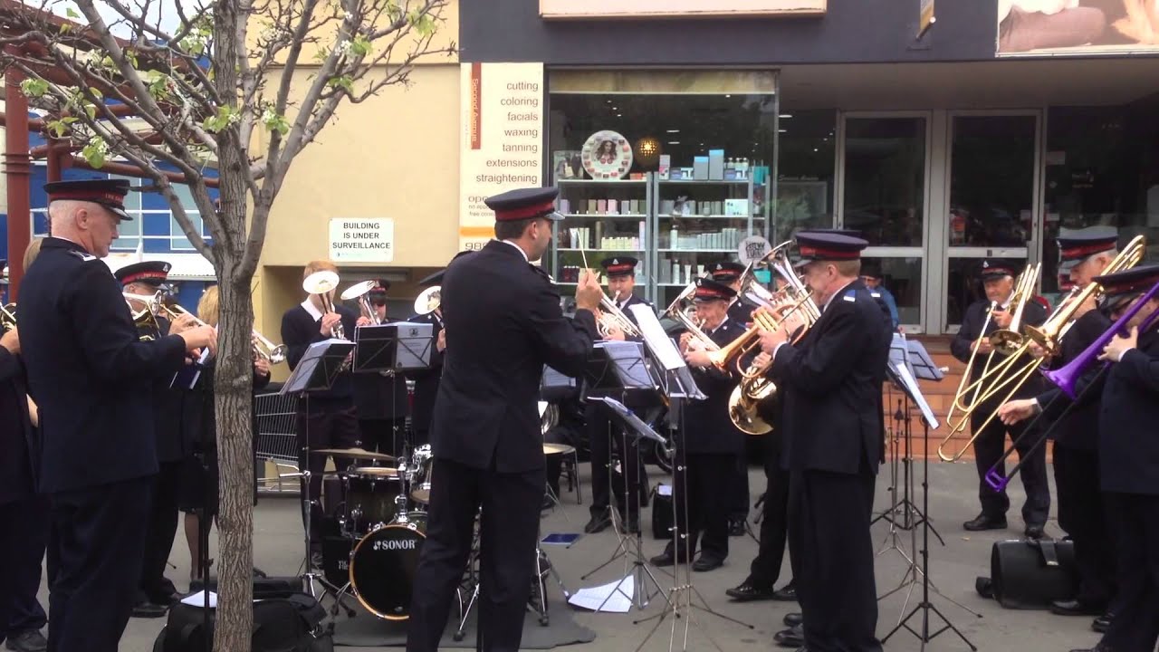 The Salvation Army (Live band) - Singing in the Rain @ Camberwell ...