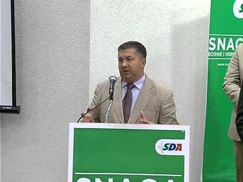 Predizborni skup SDA Čelić - Sead Muminović - YouTube