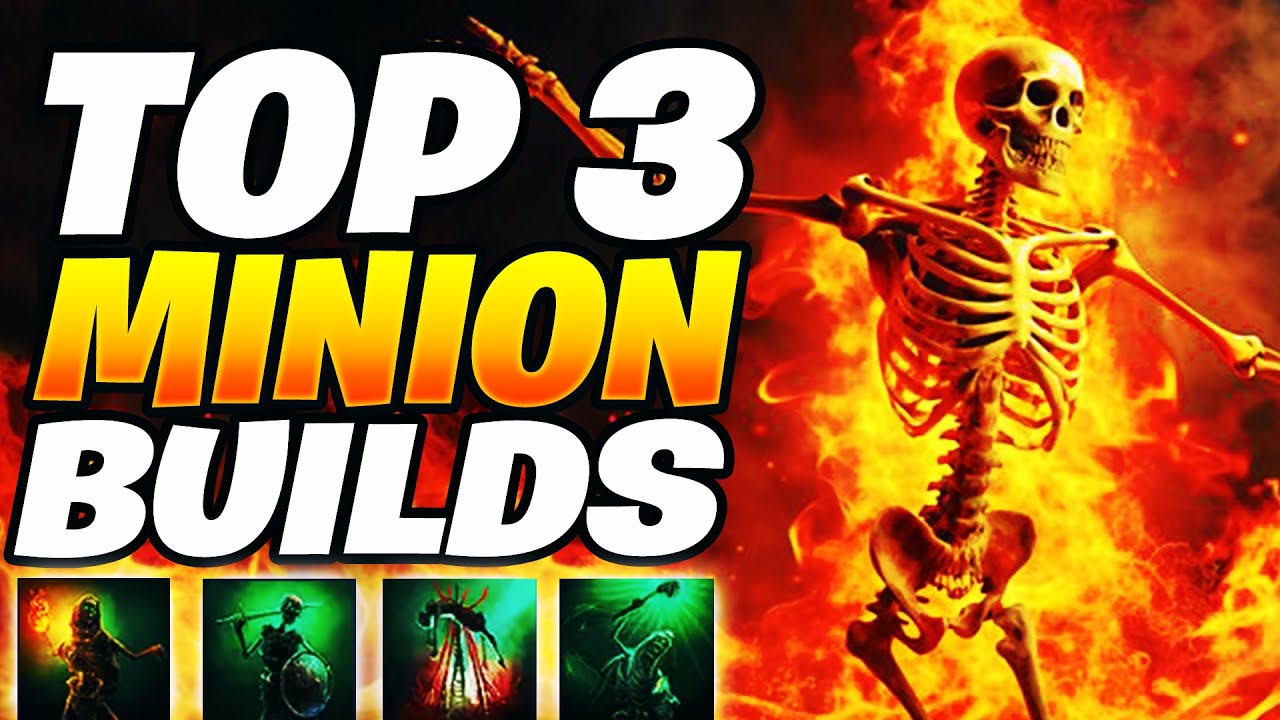 TOP 3 Best MINION Builds In POE 2! Path of Exile 2 Minion Builds (POE 2 ...