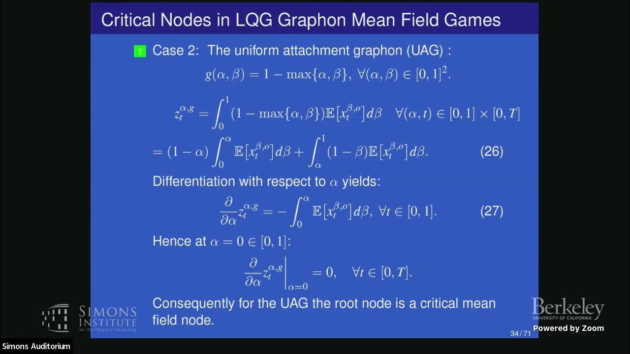 Vertexons and Embedded Graphon Mean Field Games - YouTube