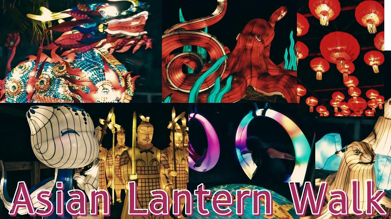 Dazzling Asian Lantern Festival Walk - Central Florida Zoo # ...