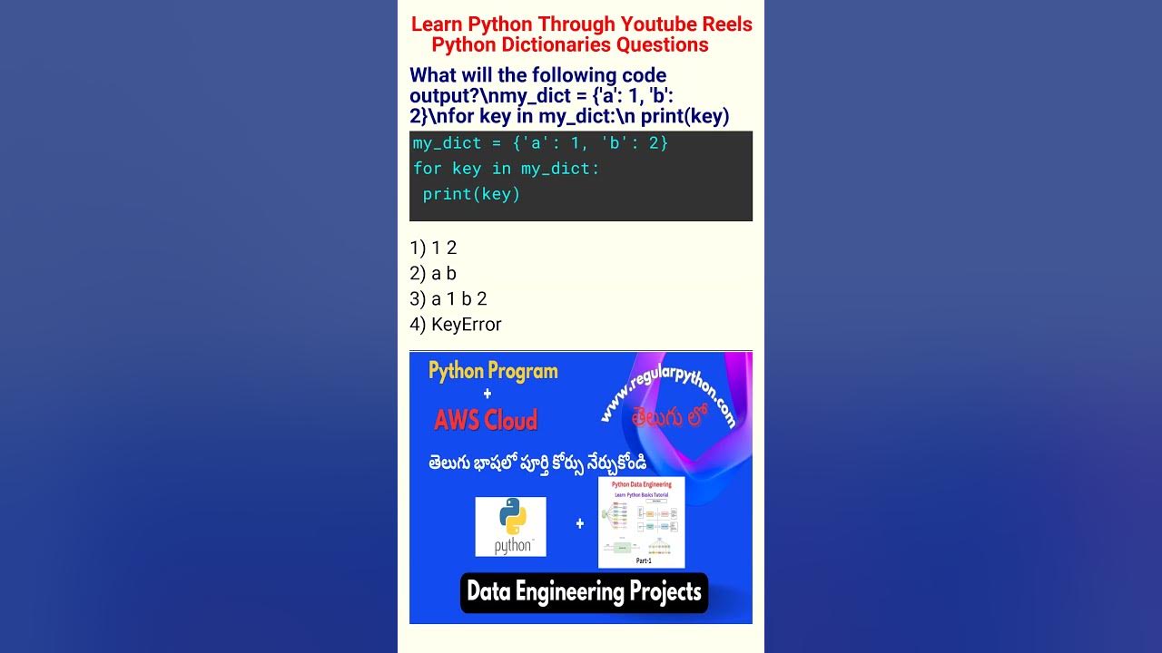 Mastering Python Dictionaries In 60 Seconds Youtube