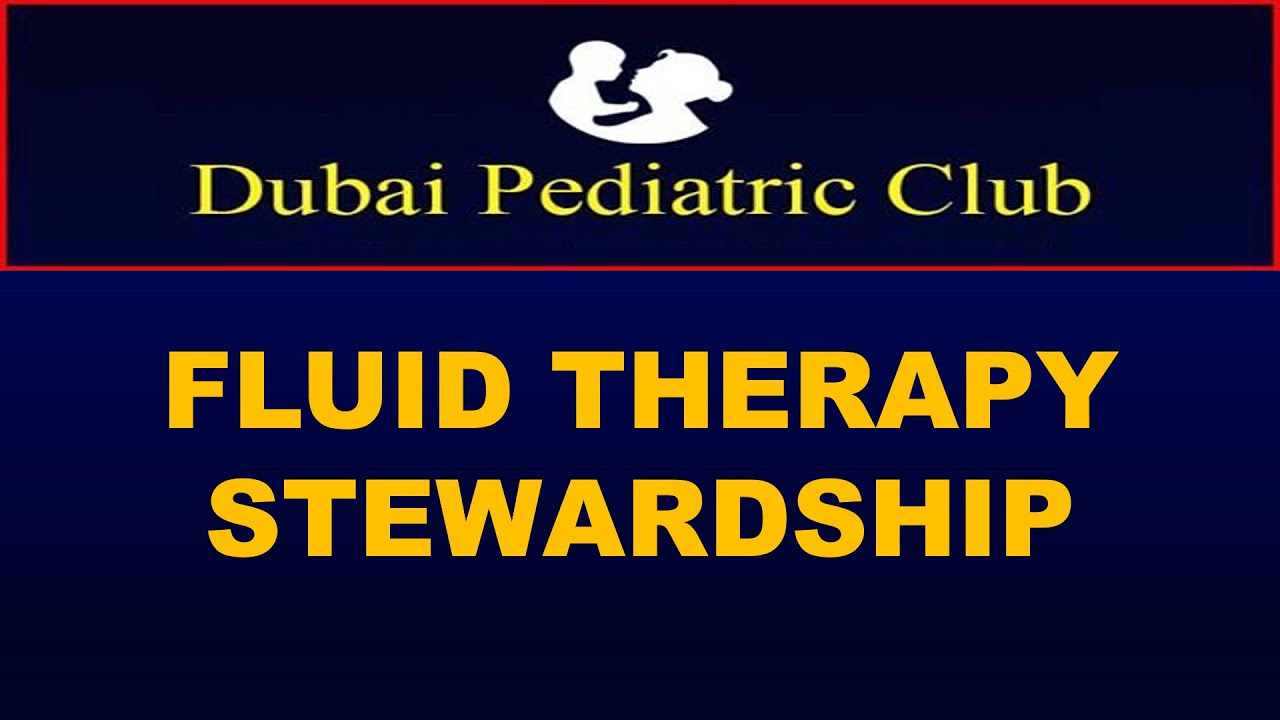 FLUID THERAPY STEWARDSHIP - YouTube
