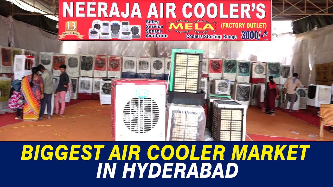 Biggest Cooler Shop in Hyderabad | Neeraja Air Coolers | Factory Outlet ...
