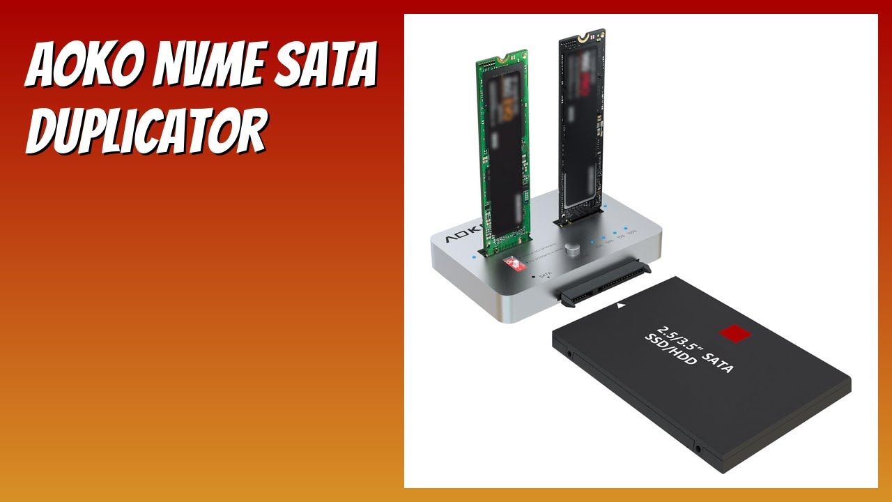 REVIEW (2026): AOKO NVMe SATA Duplicator. Features - YouTube
