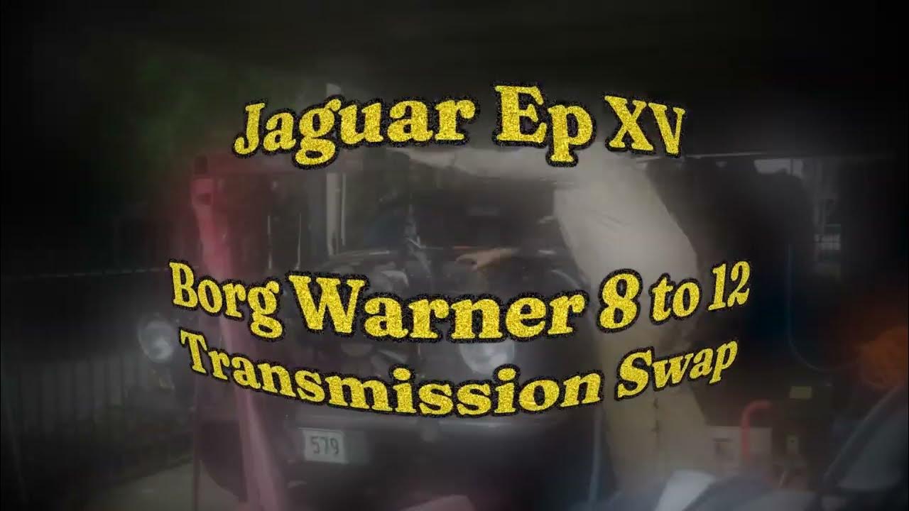 1968 Jaguar 420G || Part 25: Borg Warner 8 to 12 transmission swap - YouTube