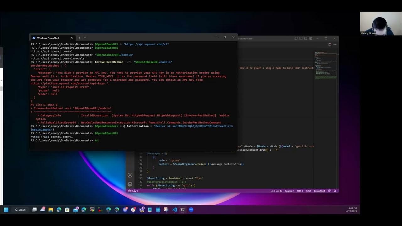 PowerShell ChatGPT Bot - YouTube