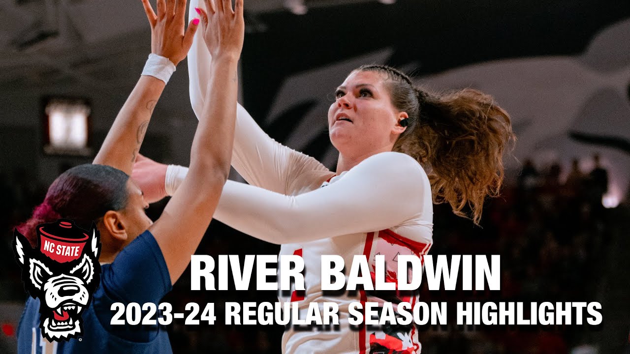 River Baldwin 2023-24 Regular Season Highlights | NC State Center - YouTube