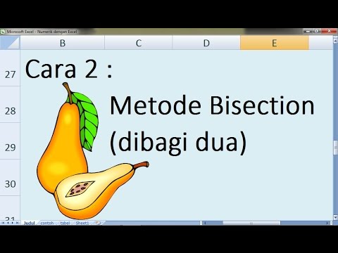 Metode Numerik 04 bisection lanjutan - YouTube