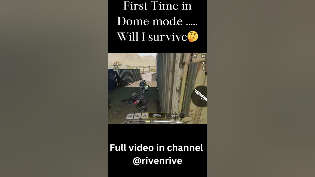 First time in dome ... will riven survive #shorts #codm #codmobile #cod - YouTube