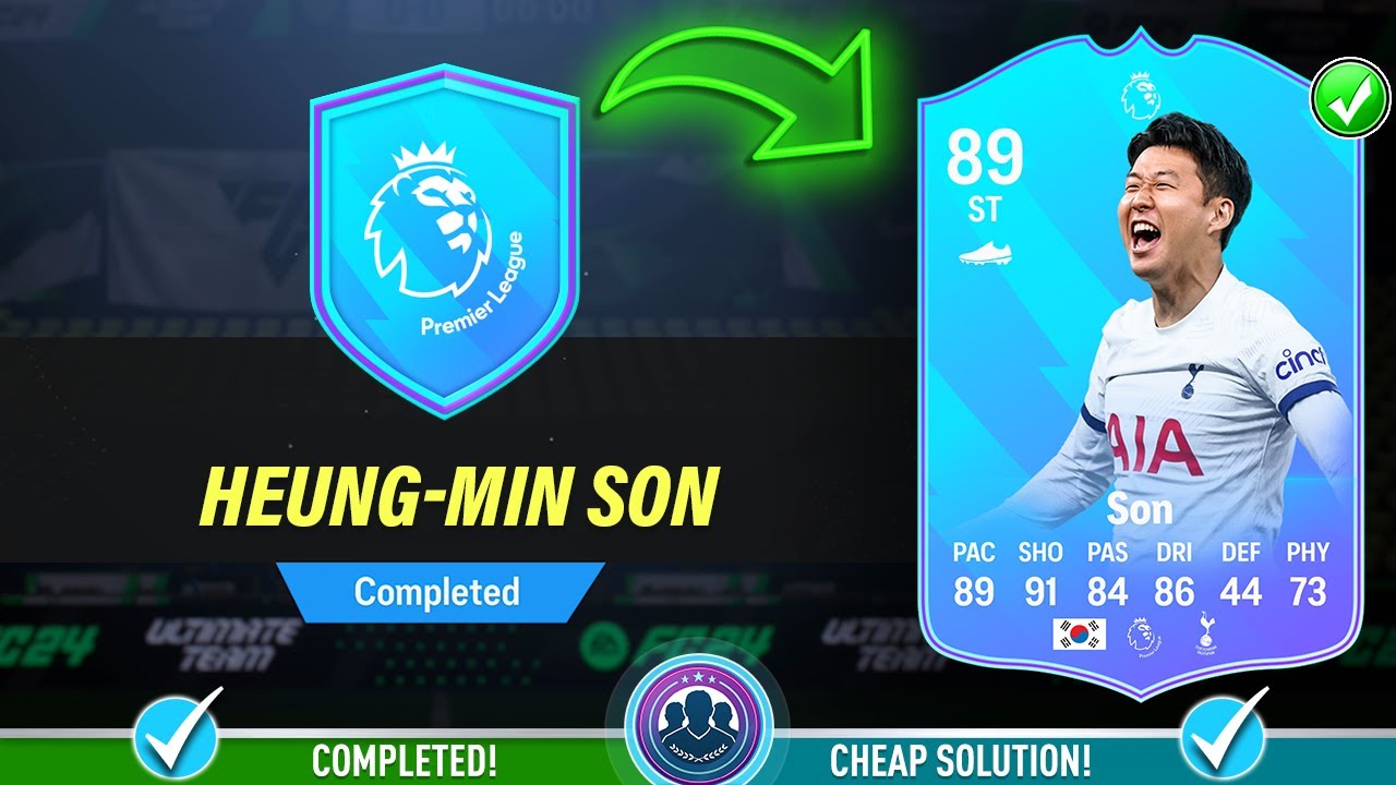 89 POTM Heung-Min Son SBC Completed - Cheap Solution & Tips - FC 24 ...