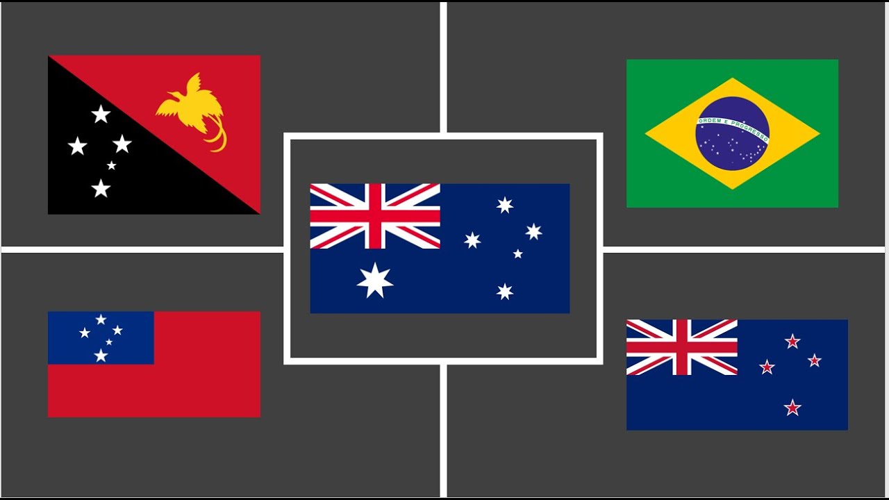 Southern Cross Flag Animation - YouTube