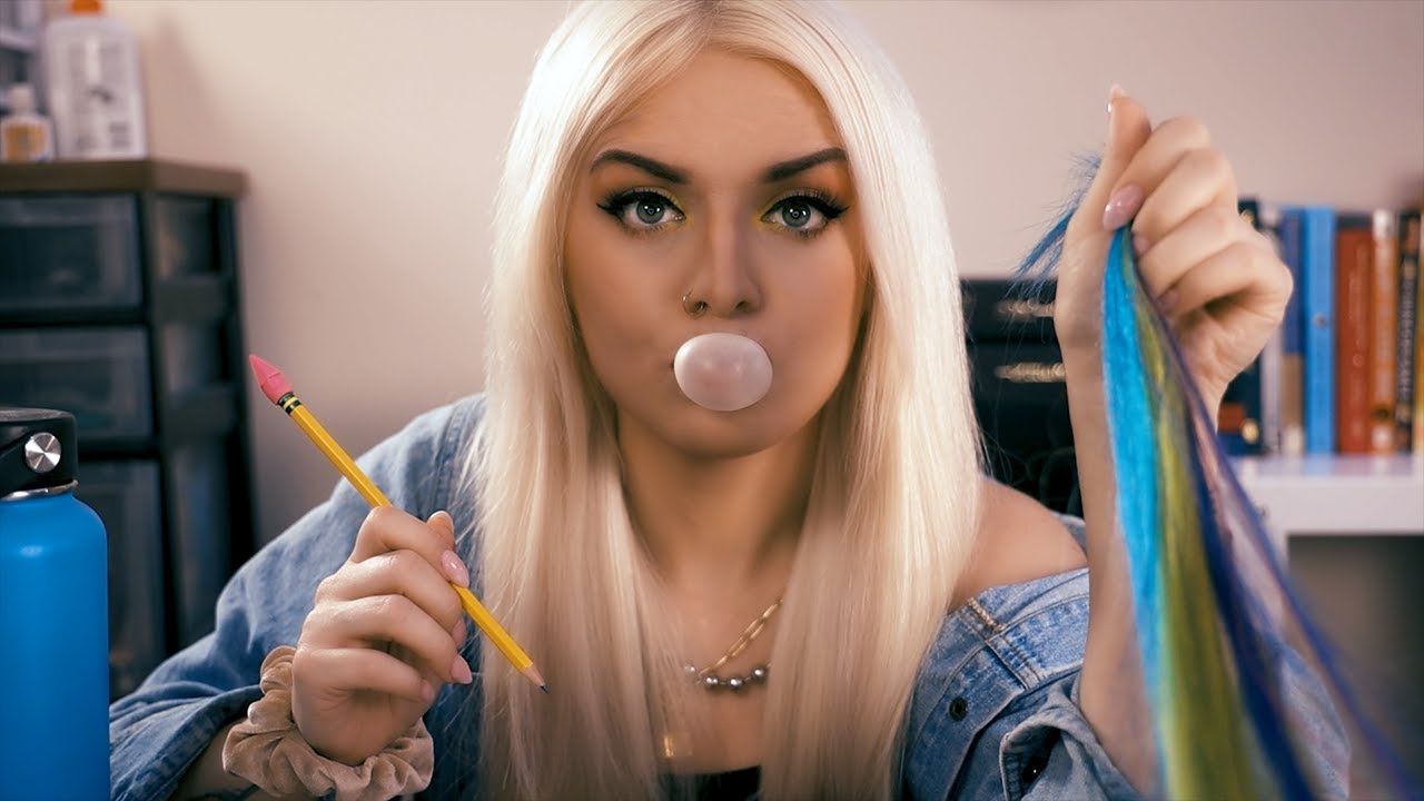 The Popular Girl In The Back Of The Class Plays With You | ASMR ...