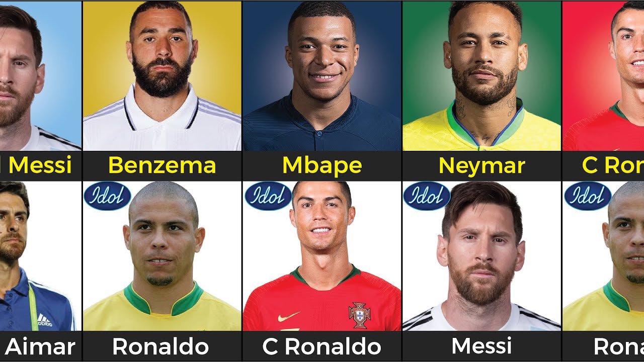 Best Football Players And Their idols |Football Collation - YouTube
