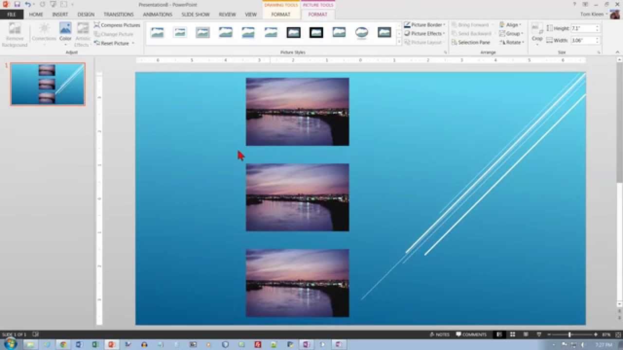 PowerPoint 2013/2016 Alignment - YouTube