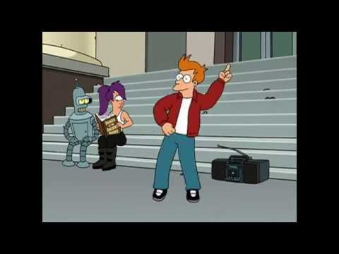 Fry Meets Michael Jackson - YouTube