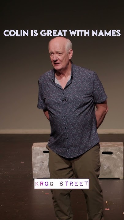 Colin is great with names. - YouTube