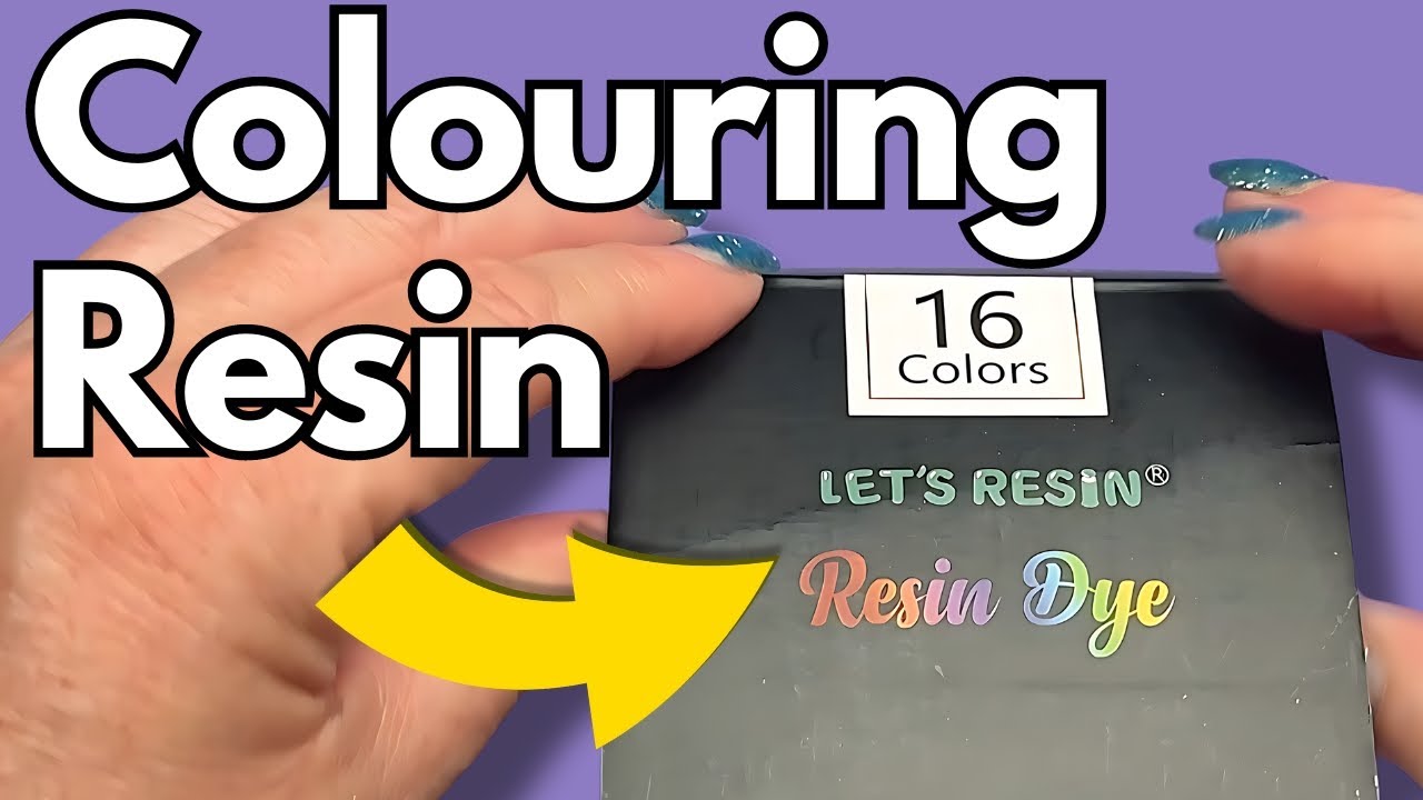 #316 Easiest Way to Colour Resin - for Beginners #letsresin - YouTube