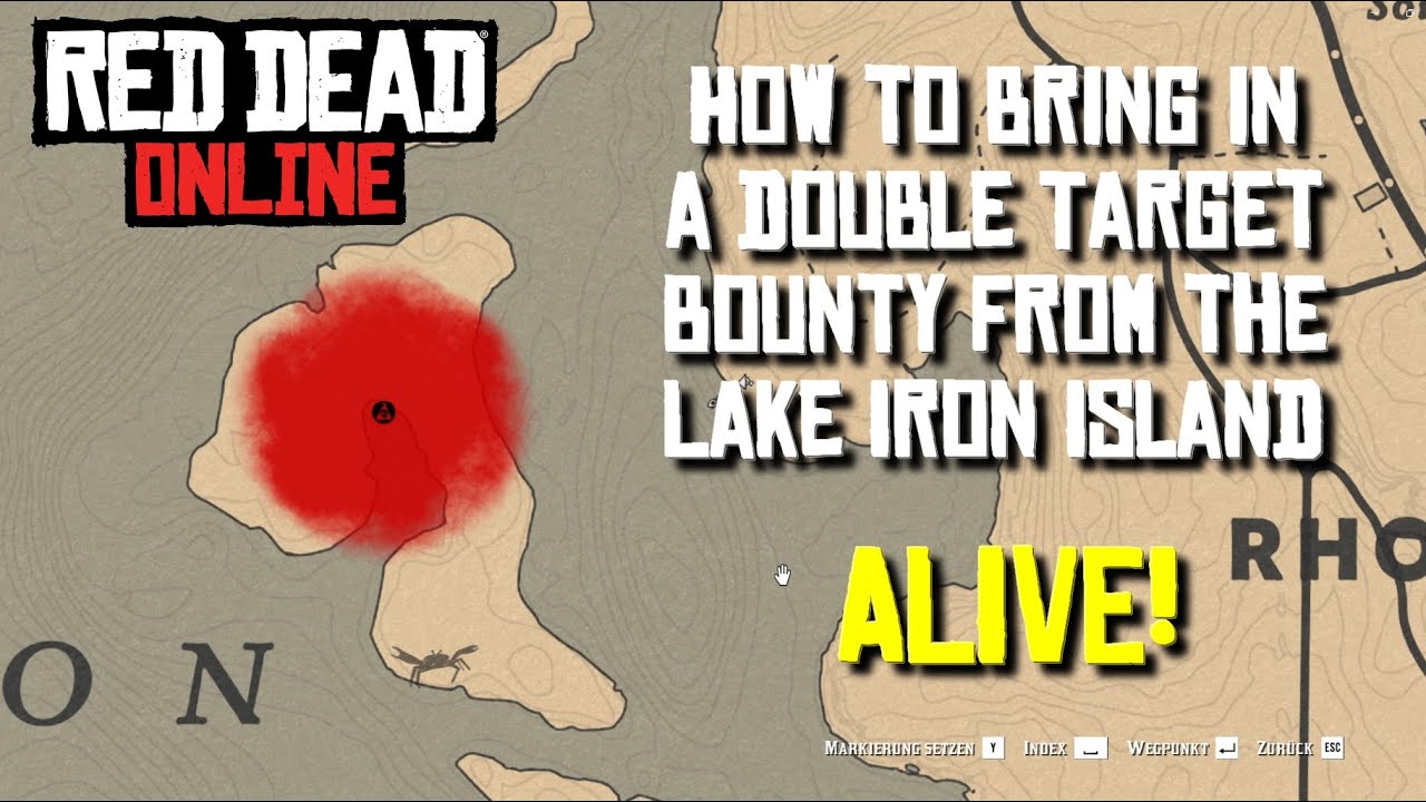 How to turn in two bounty targets ALIVE from the island | Red Dead ...