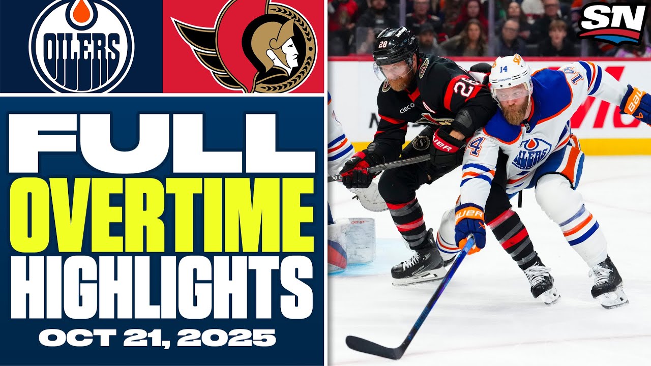 Edmonton Oilers at Ottawa Senators | FULL Overtime Highlights - October ...