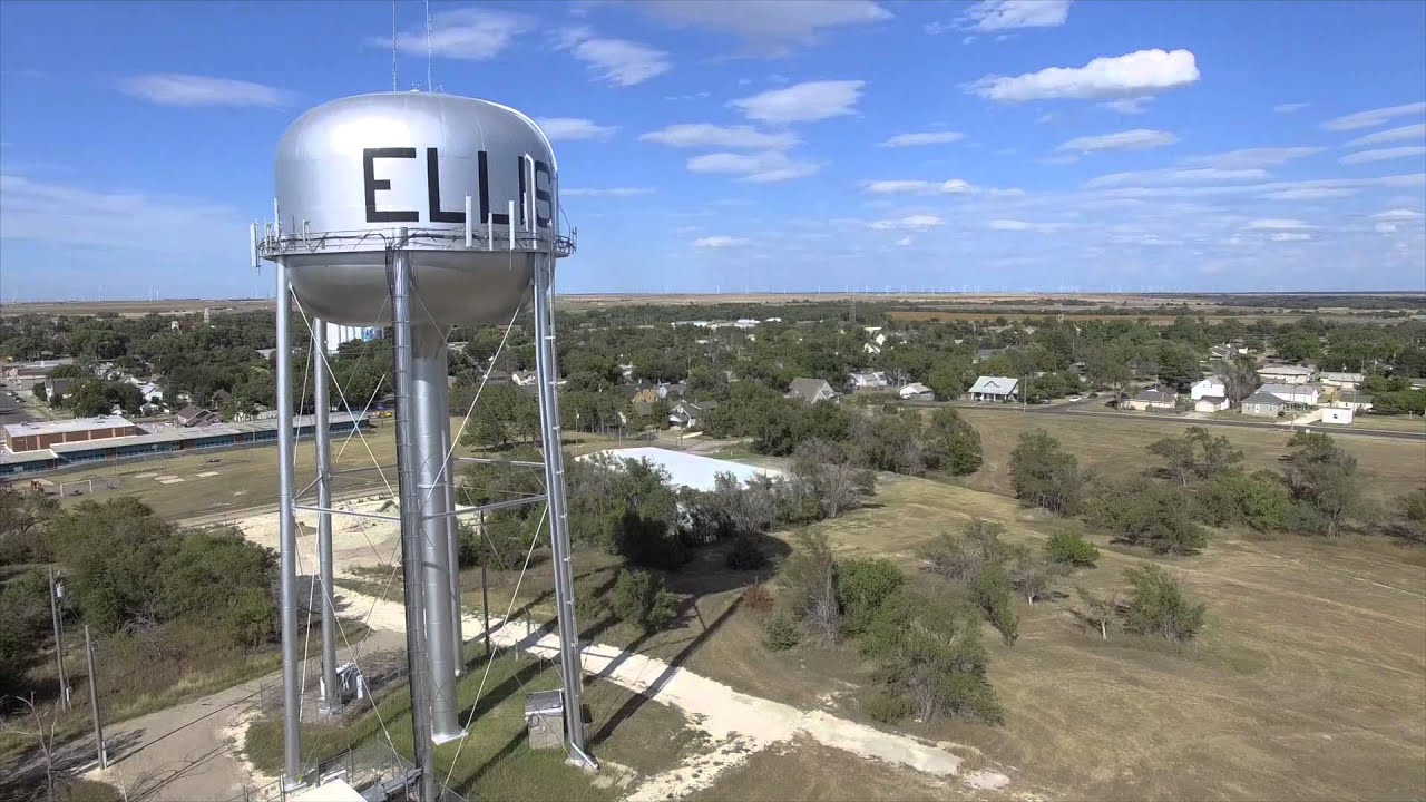 Ellis Water Tower. - YouTube