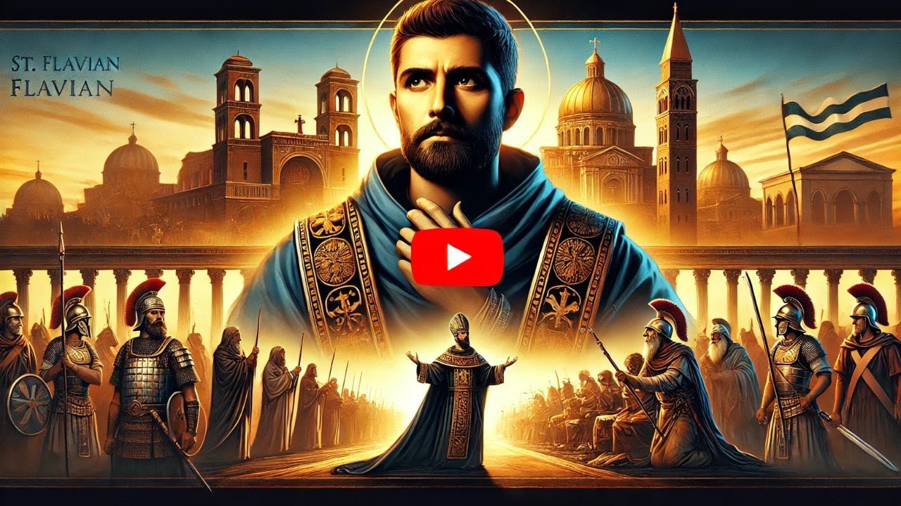 The Martyrdom of St. Flavian: A Battle for Truth in Christianity - YouTube