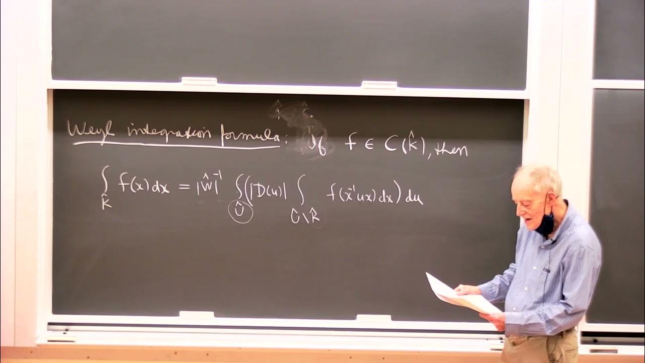 Lecture 20 | Automorphic Forms and Representation Theory: an introduction to the Langlands ...