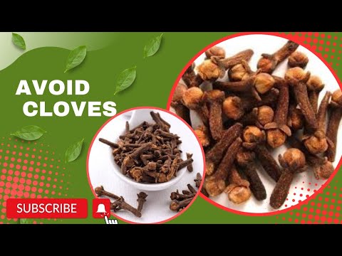 Why You Should Avoid Cloves with These Health Conditions#epic-rich # ...
