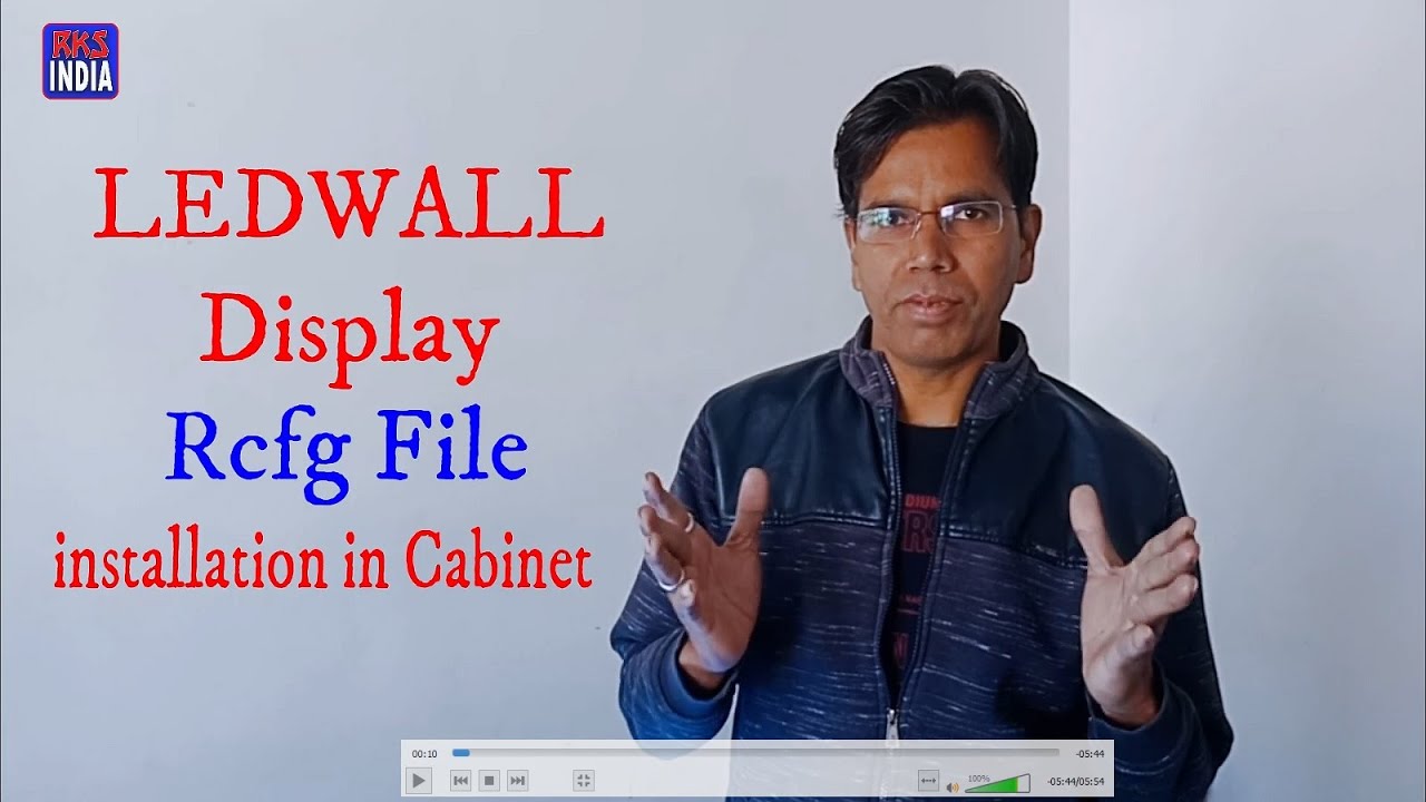 how to configure rcfg file in ledwall display with novalct or led ...