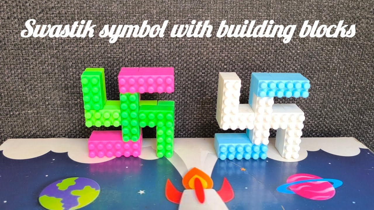 Satisfying DIY building blocks|Satisfying DIY blocks Swastik symbol ...