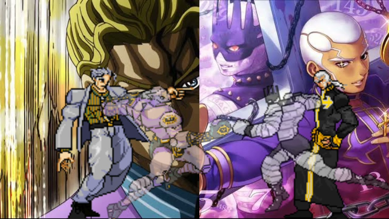 pack de sprites do pucci e do yoshikage kira - YouTube