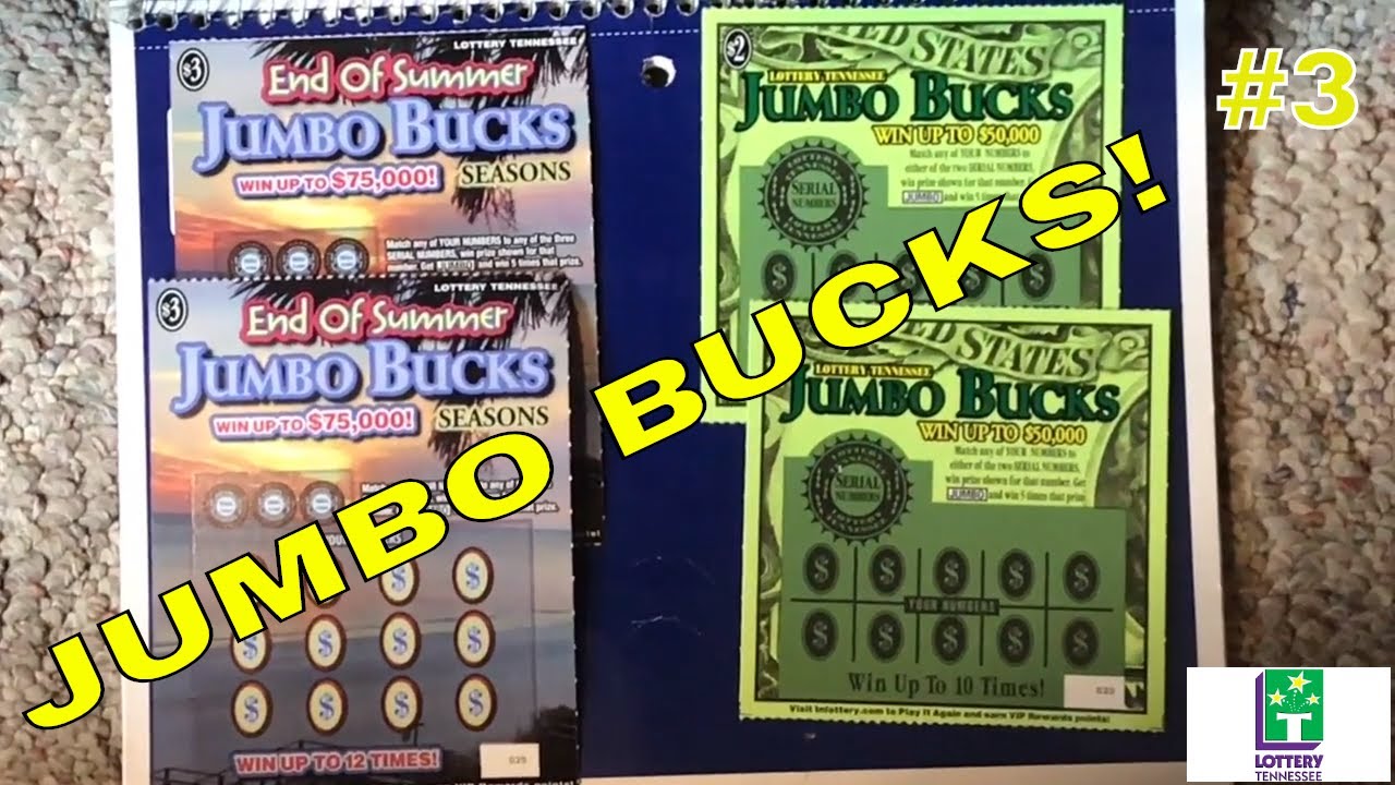 *Winner* 🏆Playing 4 Jumbo Bucks Scratch Offs | Tennessee Lottery 🏆 ...