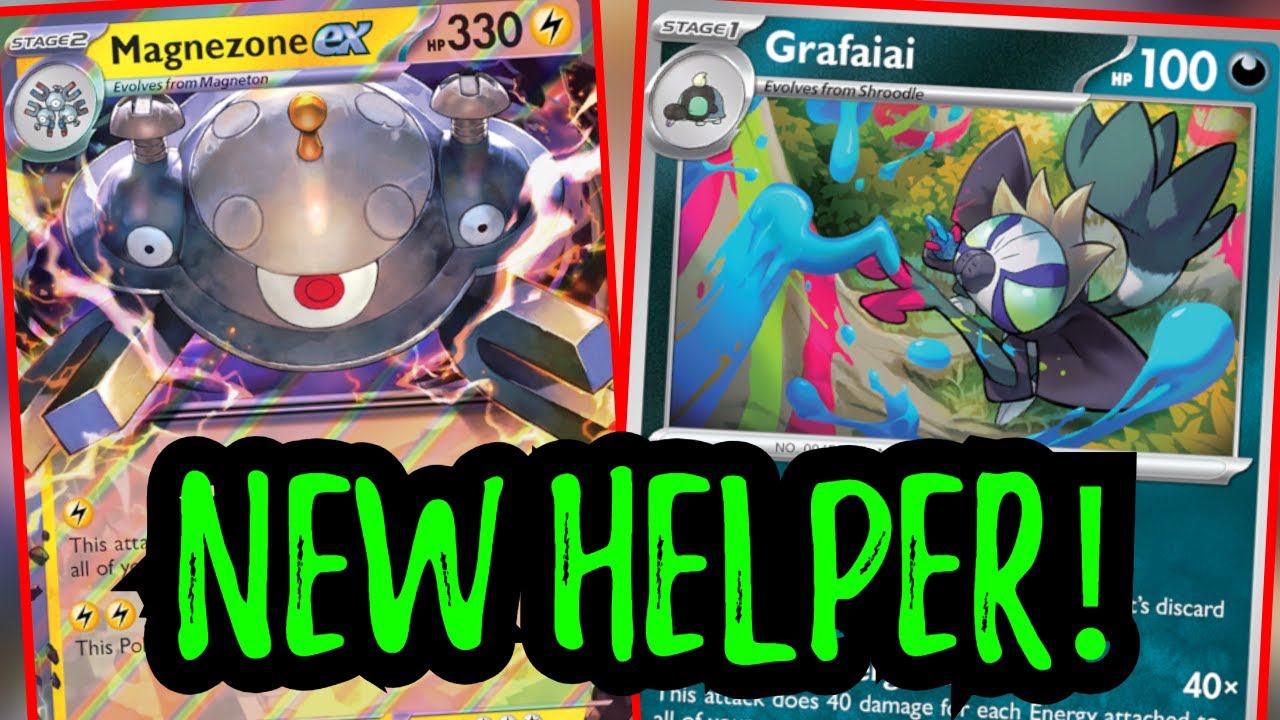 Magnezone ex Gets BOLSTERED With Grafaiai! Pokemon TCG Live - YouTube