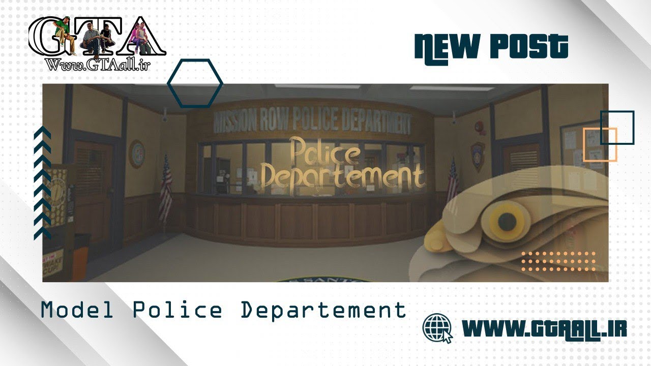 Model And Mapping Police Department for MTA:SA - YouTube