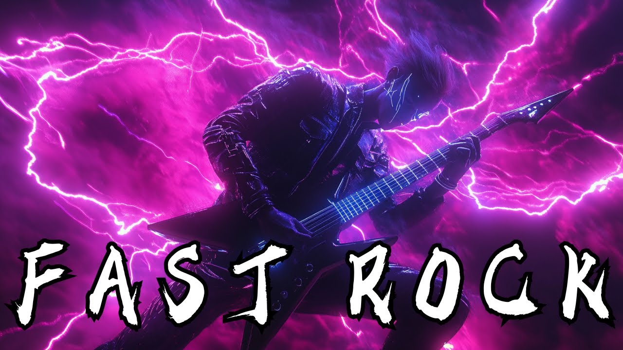 High Voltage Fast Rock Playlist ⚡ Feel The Rush With These Non Stop ...