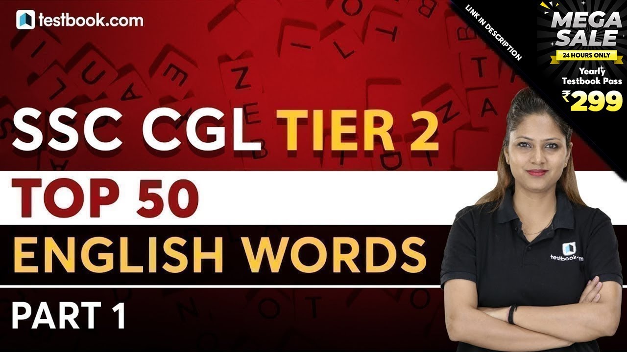 [14] SSC CGL Tier 2 | Top 50 English Words with Meaning | Vocabulary ...