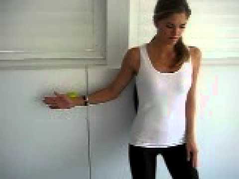 PNF Shoulder Oov Standing - YouTube