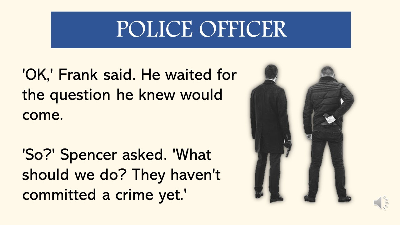 A POLICE OFFICER’S STORY - LEARN ENGLISH QUICKLY - YouTube
