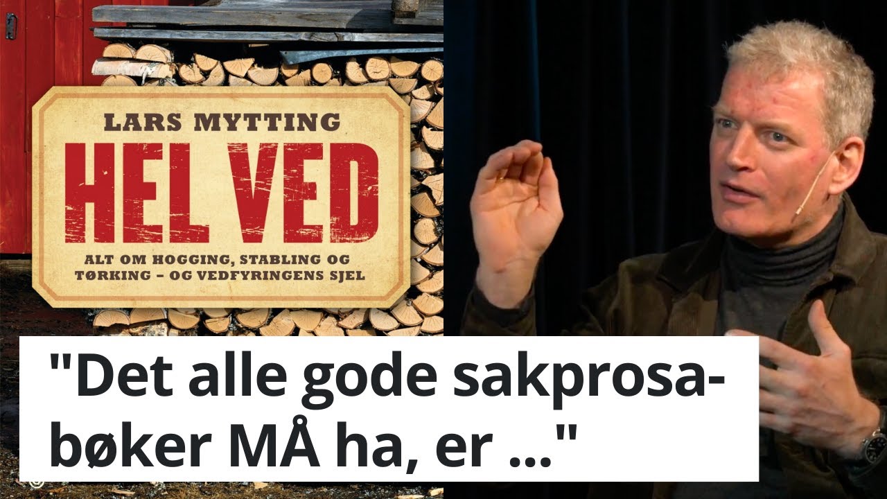 LARS MYTTING om HEL VED: - Du skal kunne drømme deg bort i en god ...