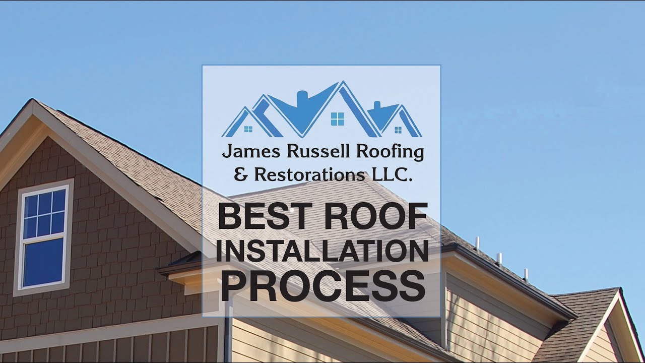New Roof Installation by James Russell Roofing - YouTube