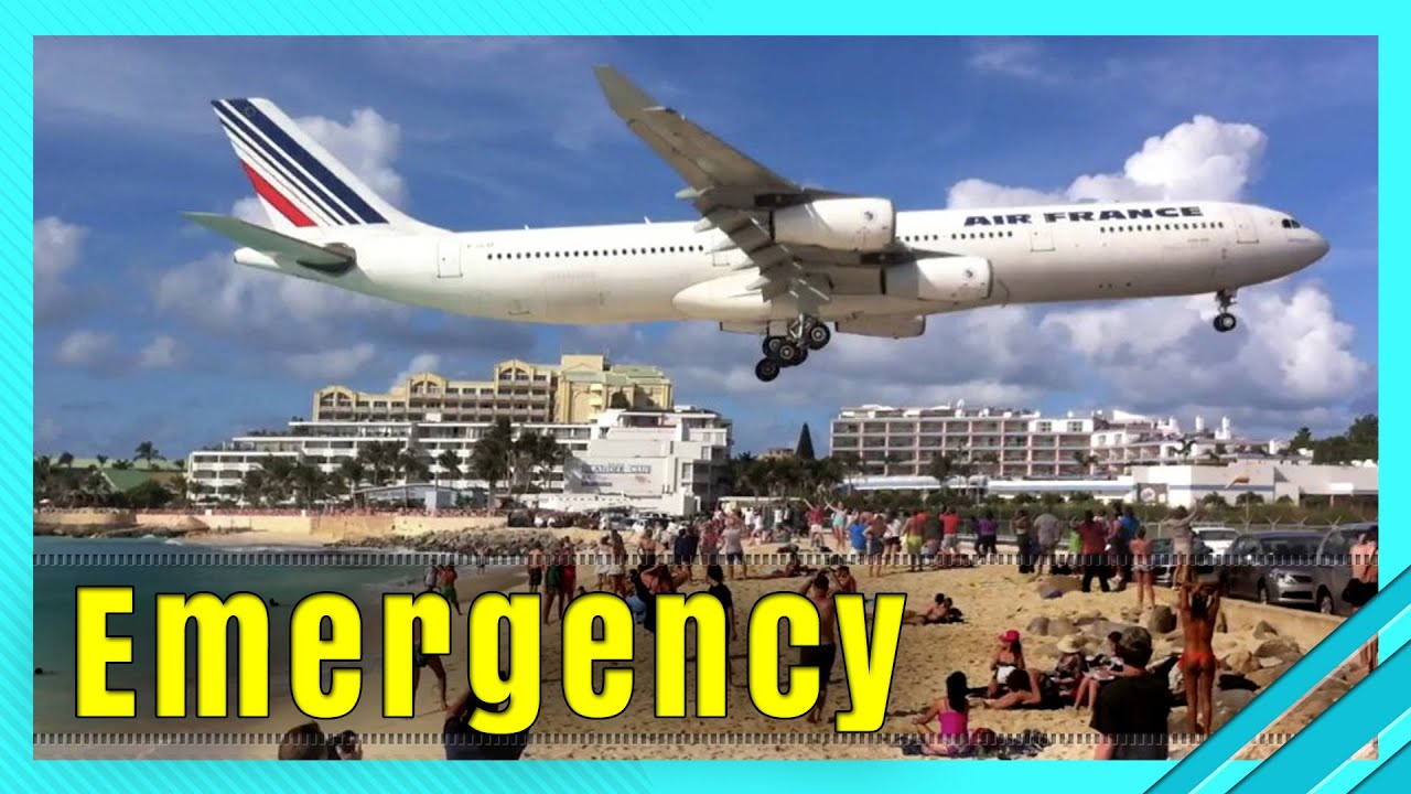 EMERGENCY AIRPLANE LANDING COMPILATION - YouTube