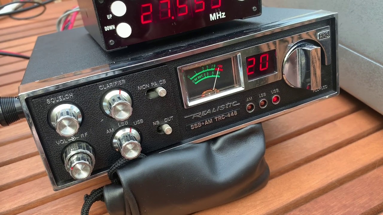 Realistic TRC 448 Radio Shack - YouTube