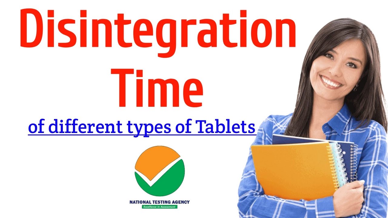 Disintegration Time for different types of tablets | Imp for GPAT ...