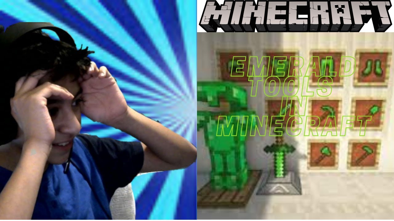 EMERALD TOOLS IN MINECRAFT - Minecraft Java Edition(Mod showcase) - YouTube